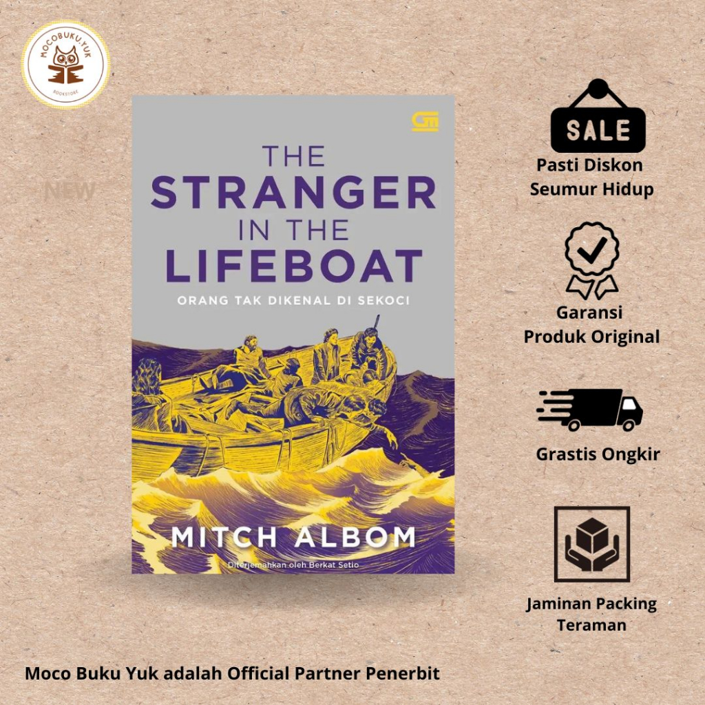 Jual ORANG TAK DIKENAL DI SEKOCI (THE STRANGER IN THE LIFEBOAT ...