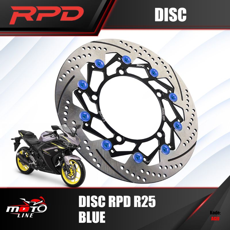 Jual Disc Piringan Cakram RPD Rotor Floating Yamaha R25 300mm | Shopee ...