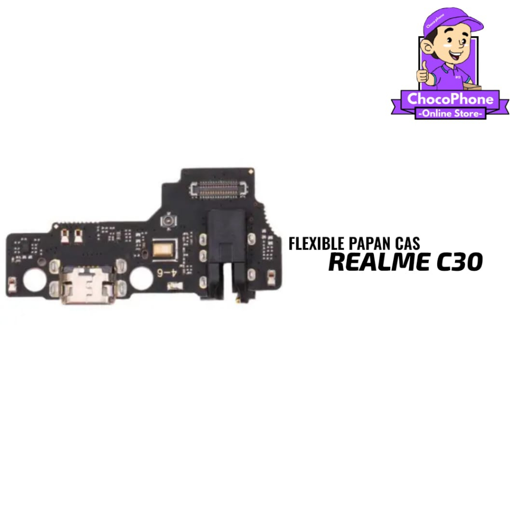 Jual Flexible Papan Cas Realme C30 Flex Charger Board Konektor Charging ...