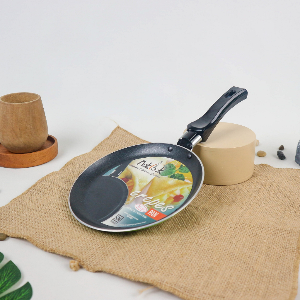 Jual Makcook Wajan Crepes Pan 16 cm | Wajan Kulit Lumpia Anti Lengket ...