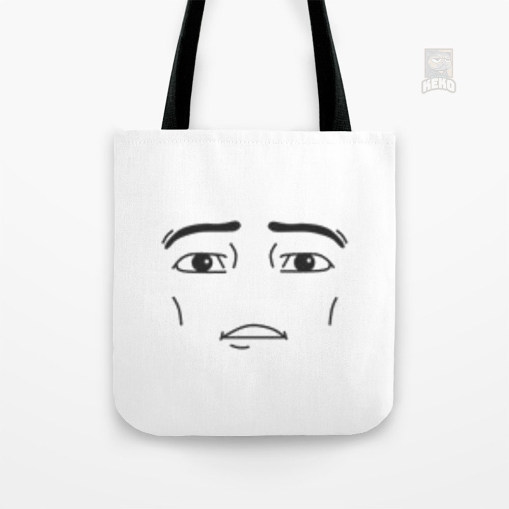 Jual Tote Bag Kanvas Roblox Man Face muka datar | Shopee Indonesia