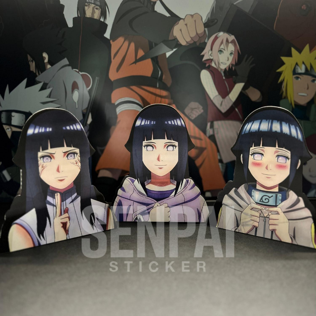 Jual Naruto Sticker Anime 3D SENPAI STICKER TER MURAH Stiker Anti Air ...