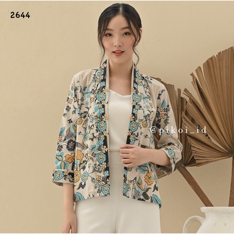 Jual Outer batik wanita / blazer batik modern / Baju batik cewek murah ...