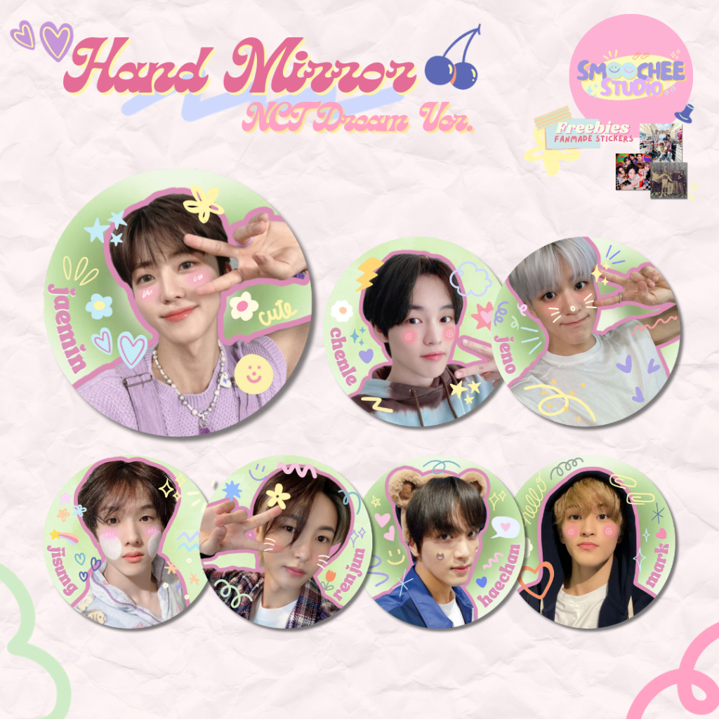 Jual NCT HAND MIRROR BY SMOOCHEE STUDIO | Shopee Indonesia