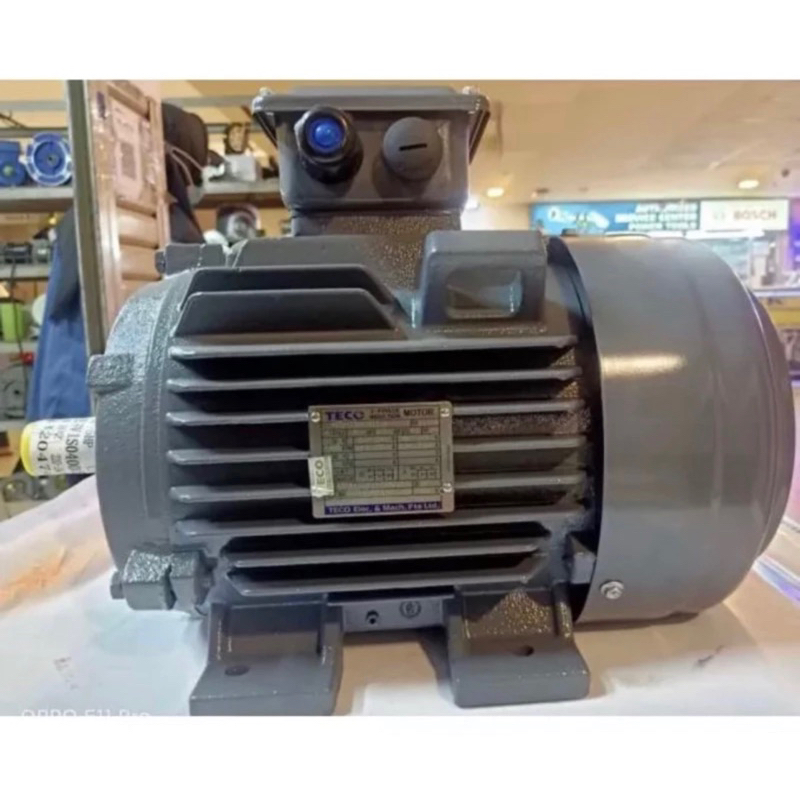 Jual Teco 3 HP 3 Phase 1400 Rpm Dinamo Elektro Motor 2.2KW 4 Pole B3 | Shopee Indonesia