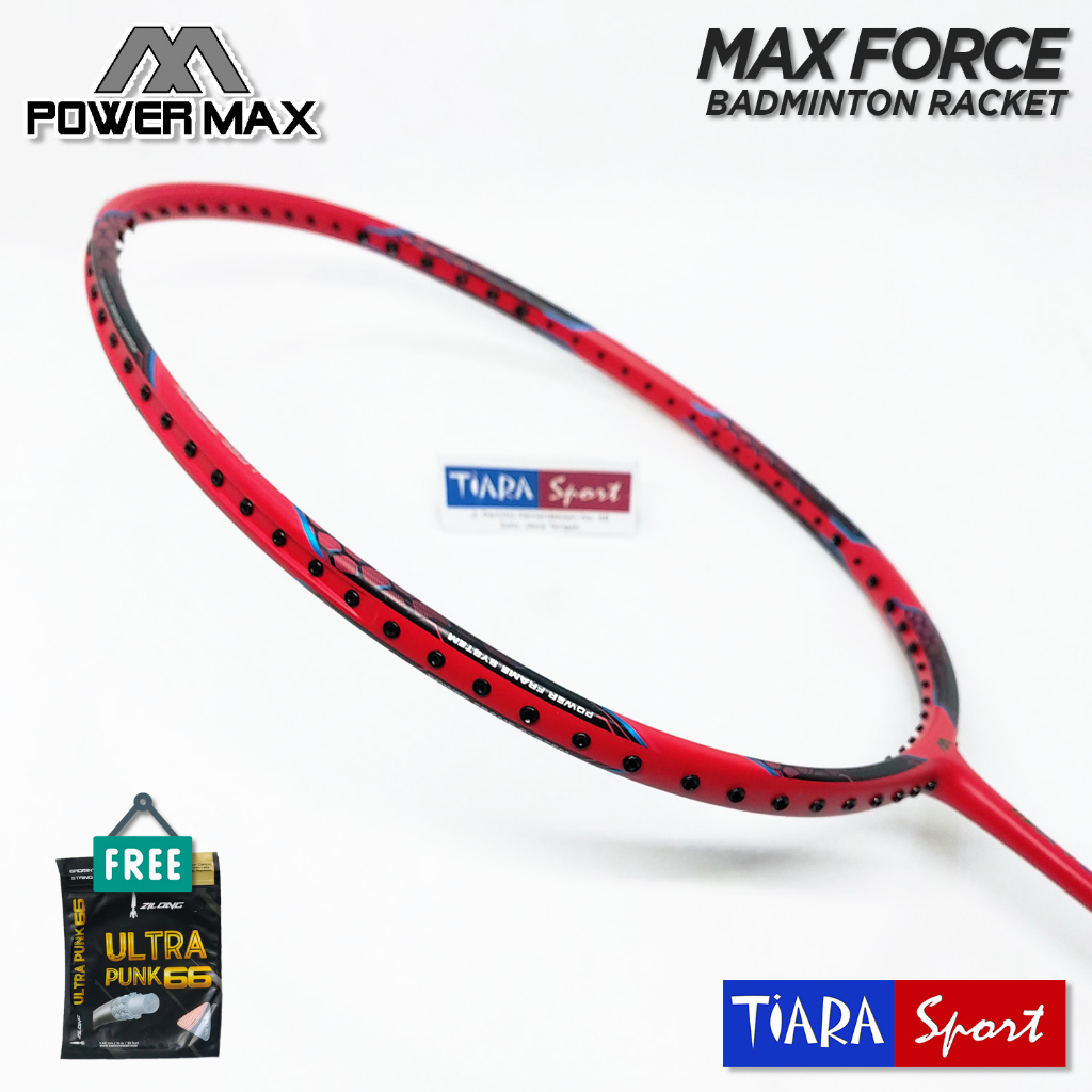 Jual Raket POWER MAX Max Force M99 III - Red - 4U Badminton | Shopee ...