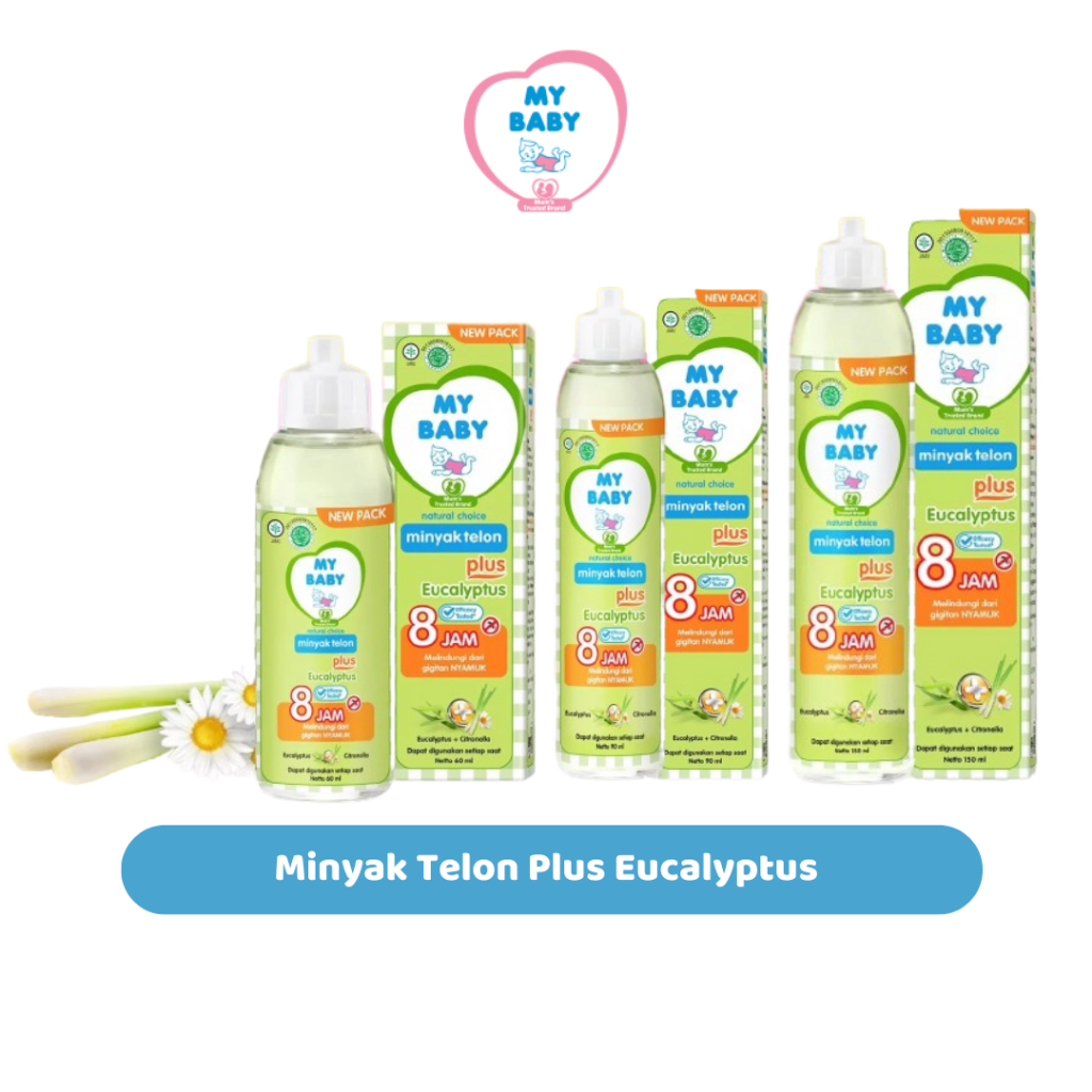 Jual My Baby Minyak Telon Plus Eucalyptus 60 ml / 90 ml / 150 ml ...