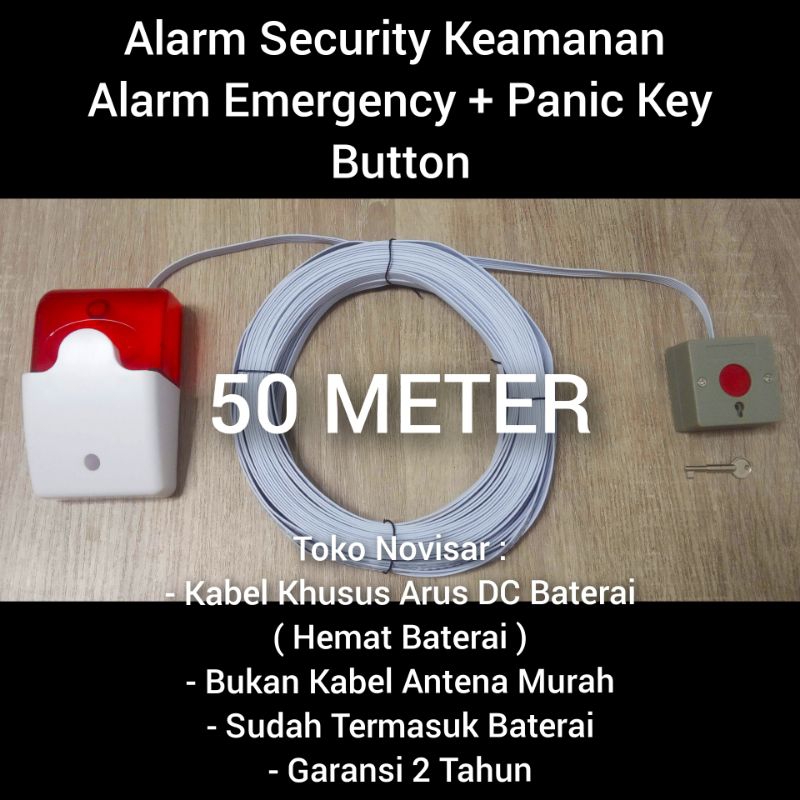 Jual Panic Button KEY Alarm Set - Tombol Panik Button KEY siap pakai ...