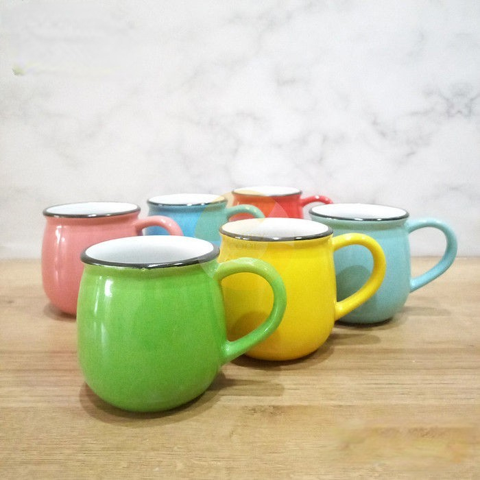 Jual HOMECO MUG TULIP 15OZ TWO TONES | Shopee Indonesia