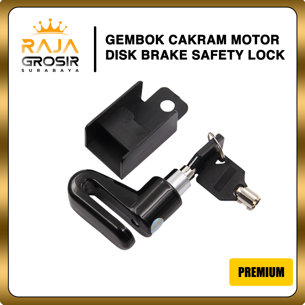 Jual Gembok Cakram Motor BESI KUAT / Kunci Cakram Motor UNIVERSAL ...