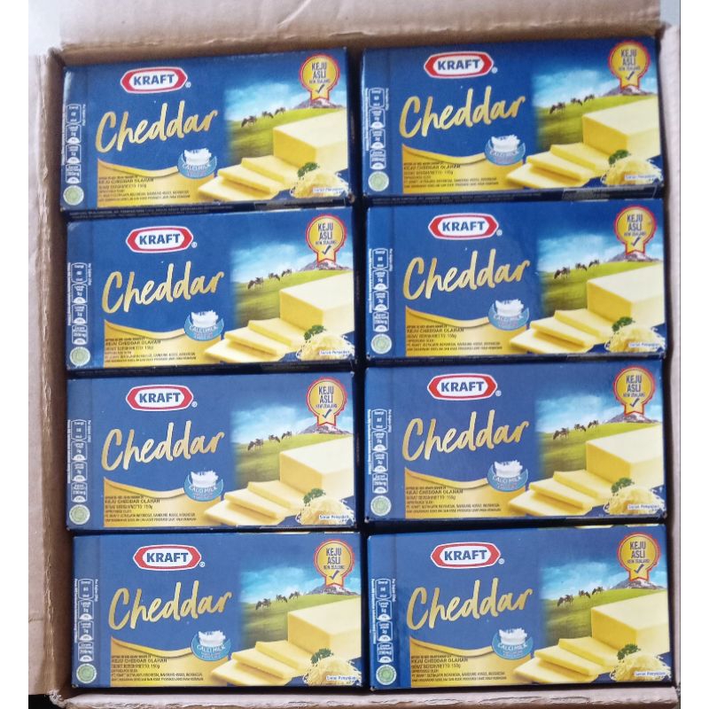 Jual Keju Kraft Cheddar 150gr (EXPIRED DESEMBER 2023) | Shopee Indonesia