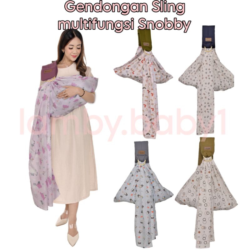 Jual SNOBBY Gendongan Samping Multifungsi Ring sling TWIZA JOLLY ATHAYA ...