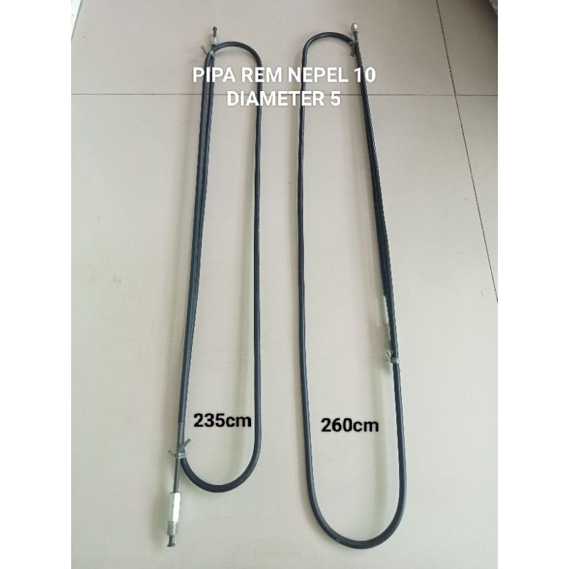 Jual SELANG PIPA REM BESI KUNCI 10 PANJANG 235cm & 260cm,MOBIL ...