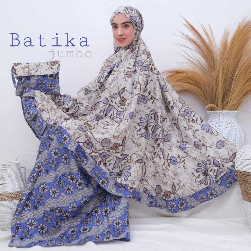 Jual Mukena Rayon Dewasa Jumbo Rempel Batika | Shopee Indonesia