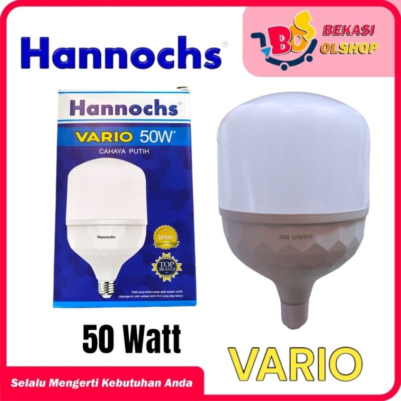 Jual LAMPU LED HANNOCHS VARIO 50 WATT PUTIH / BOHLAM LAMPU LED 50W | Shopee Indonesia