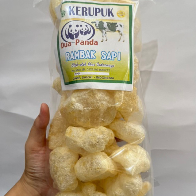 Jual KERUPUK RAMBAK KULIT SAPI KHAS INDRAMAYU | Shopee Indonesia