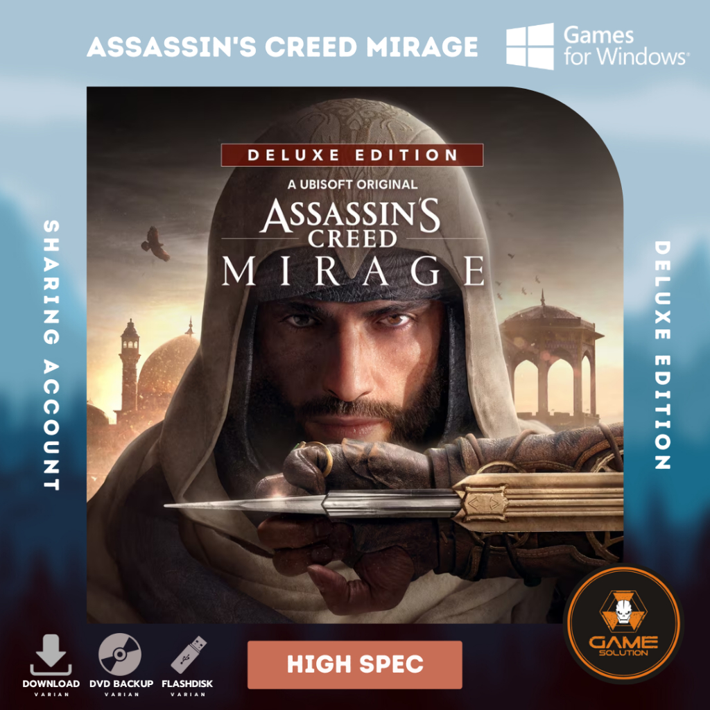 Jual ASSASSINS CREED MIRAGE DELUXE EDITION ORIGINAL PC | Shopee Indonesia