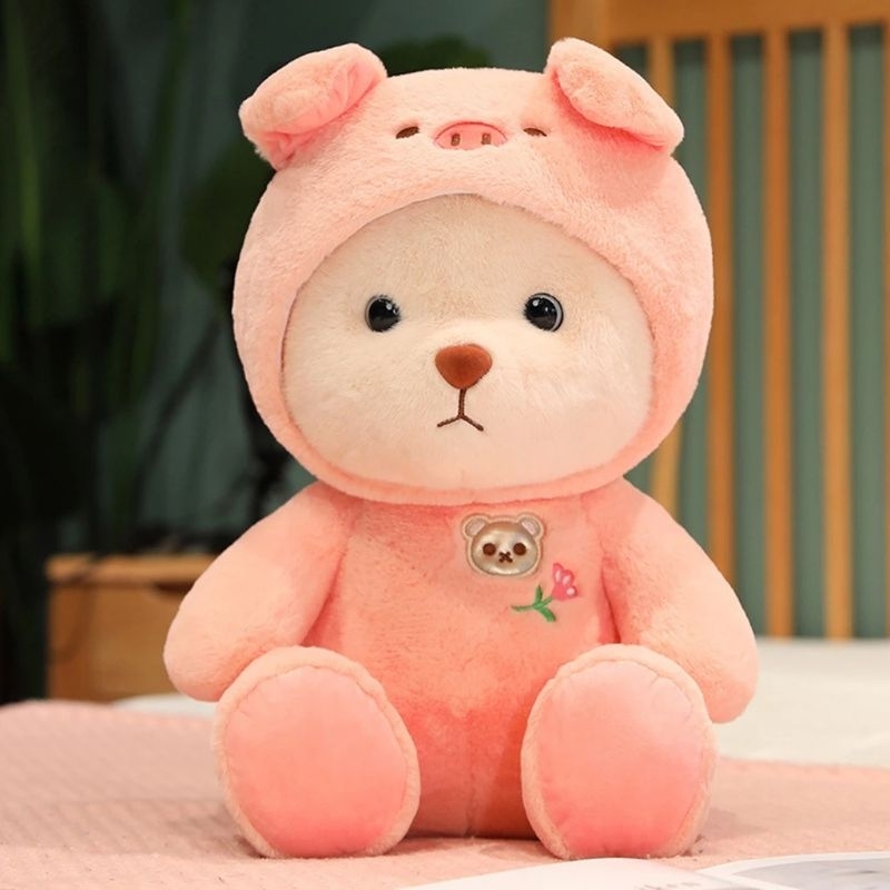 Jual Boneka bear hoodie dinosaurus lotso boneka beruang dinosaurus ...