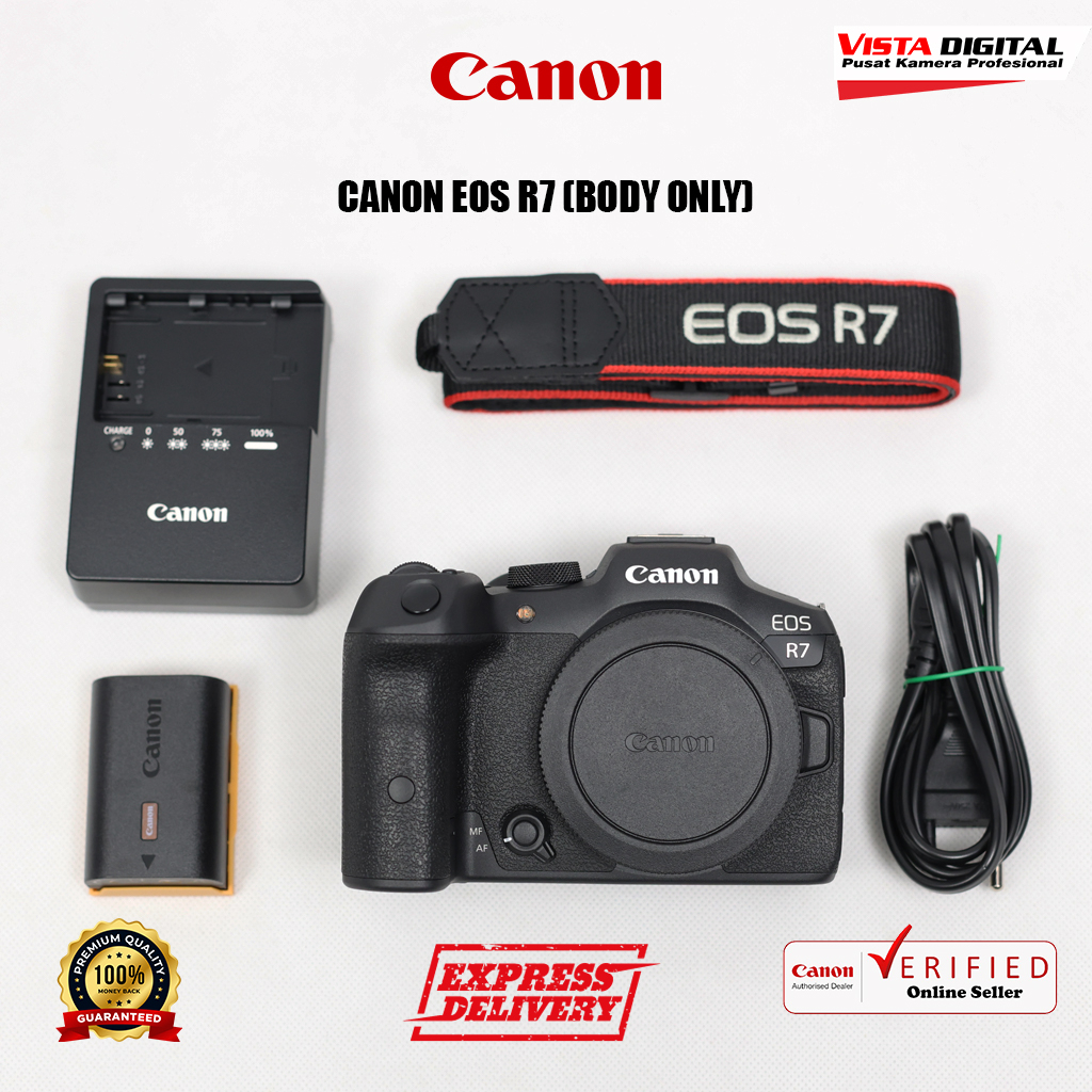 Jual CANON EOS R7 BODY ONLY GARANSI RESMI | Shopee Indonesia