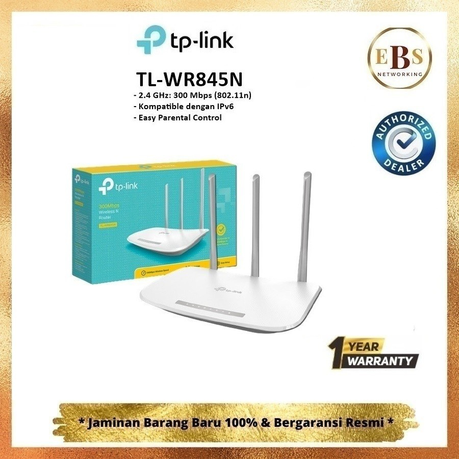 Jual TPLink TL-WR845N WR845N 300Mbps Wireless-N Router | Shopee Indonesia