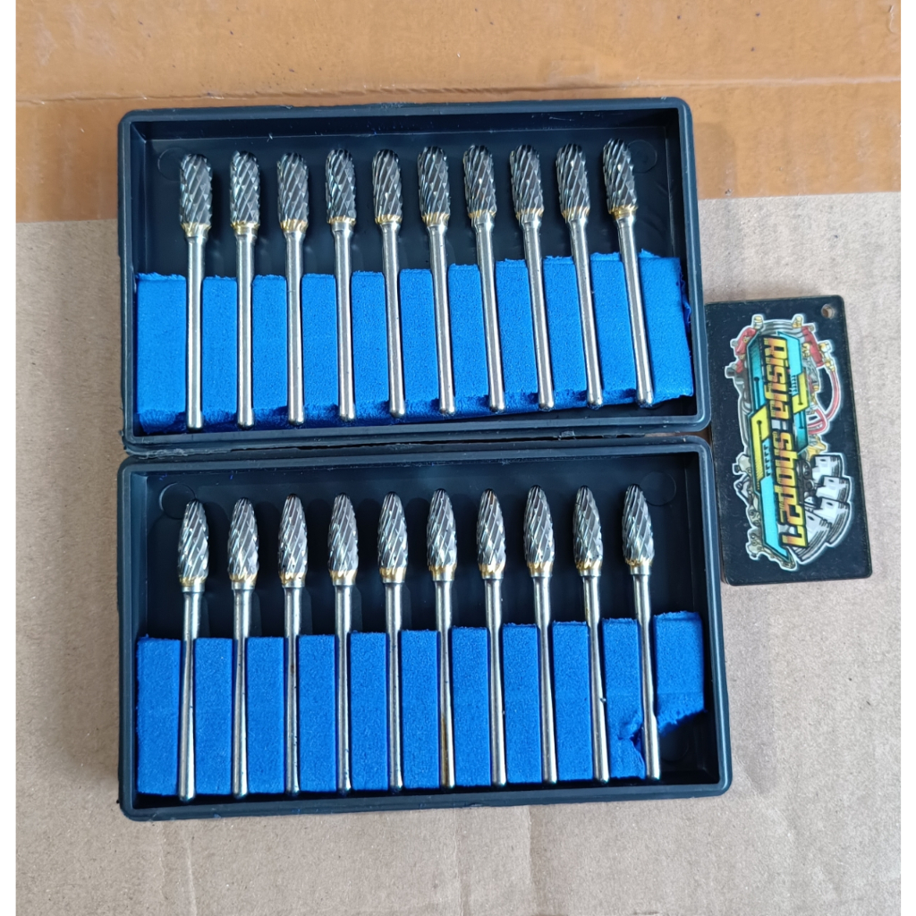 Jual Mata Bor Cunner Tuner Porting Batang 3 mm panjang 6 cm | Shopee ...