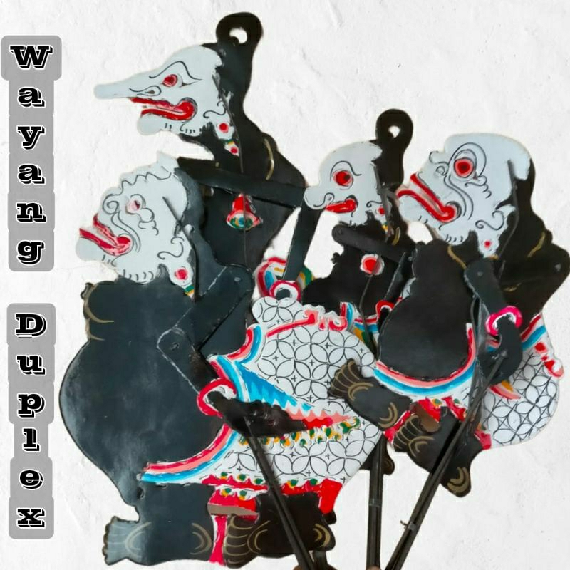 Jual WAYANG PUNOKAWAN SEMAR GARENG PETRUK BAGONG BAHAN KERTAS DUPLEK ...