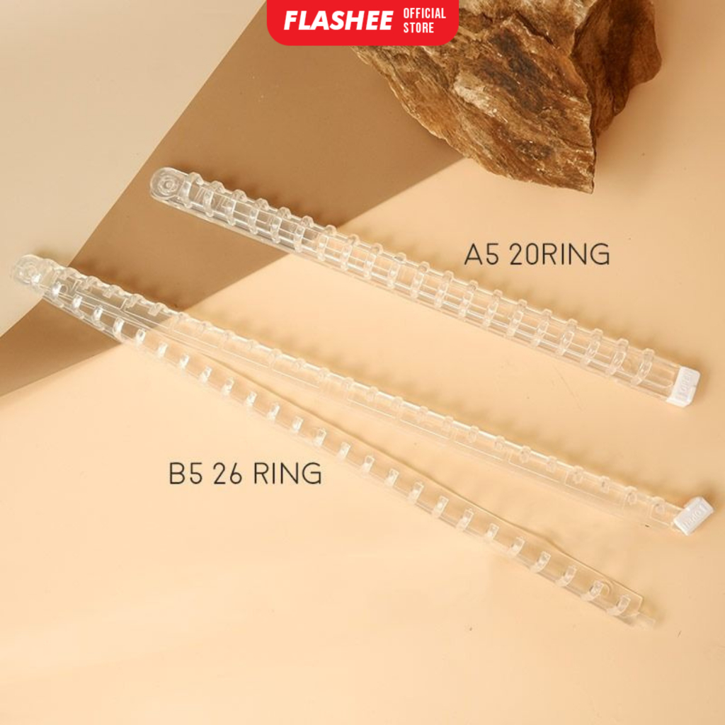 Jual Flashee Ring Binder DIY Ring Binding Clip Ring Binding Strip DIY ...