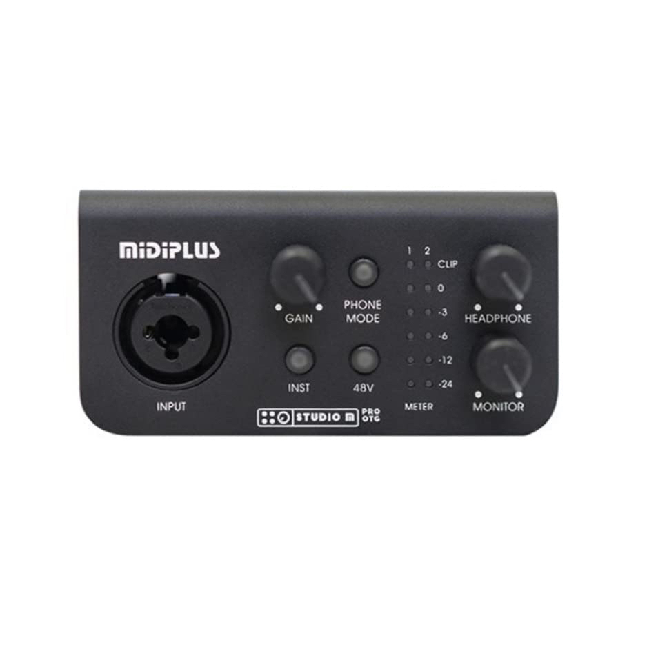 Jual MIDIPLUS STUDIO S PRO OTG Soundcard audio interface recording ...