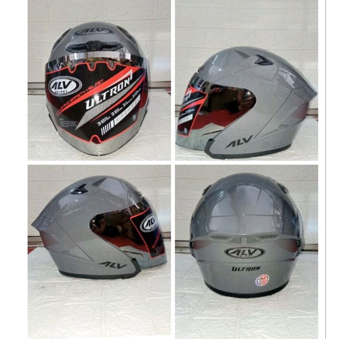 Jual HELM ALV ULTRON ORIGINAL SOLID POLOS | HELM HALF FACE | Shopee ...