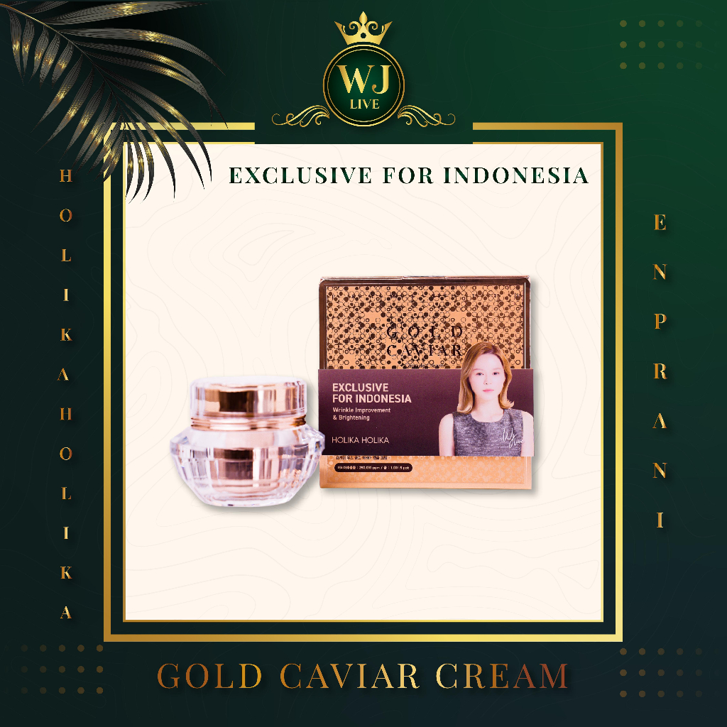 Jual [Holika Holika] Prime Youth Gold Caviar Cream ( Kaviar Krim Emas ) | Shopee Indonesia