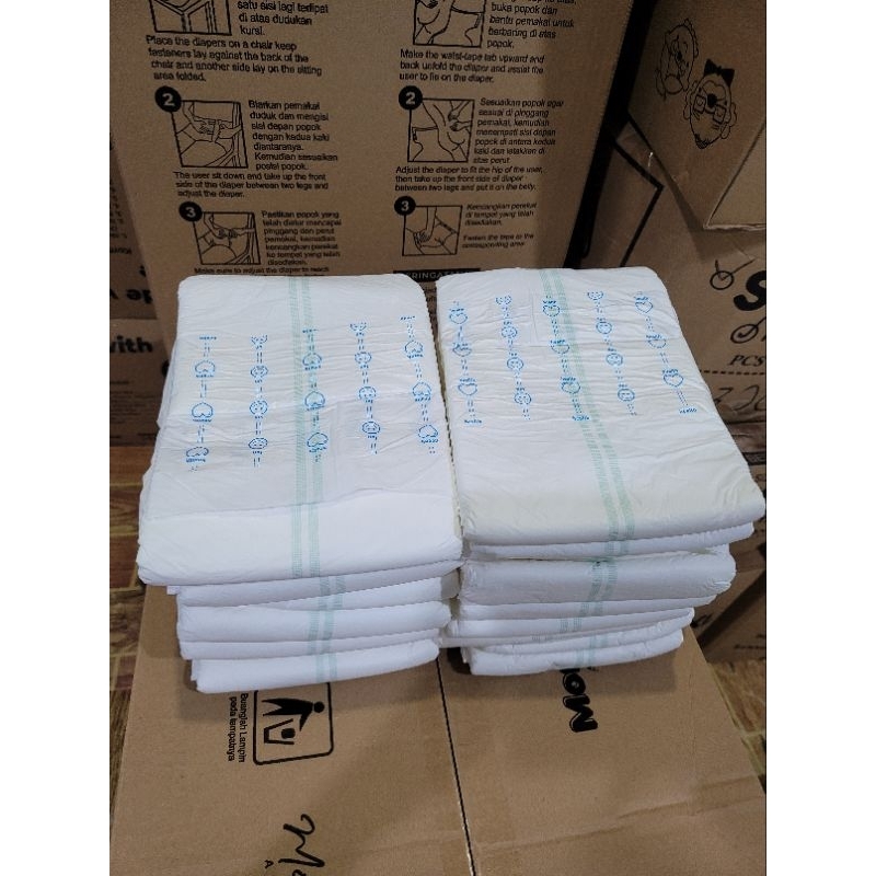 Jual Deluxe Popok Dewasa Type Perekat isi 10 Pcs Murah | Shopee Indonesia