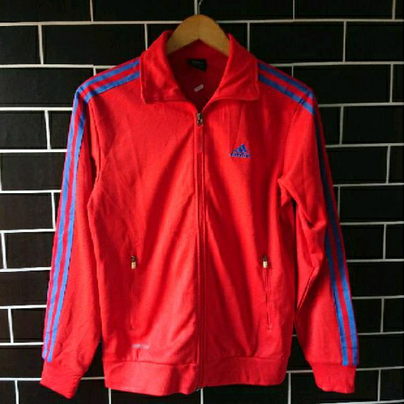 Jual Adidas Tracktop Jacket Merah | Shopee Indonesia