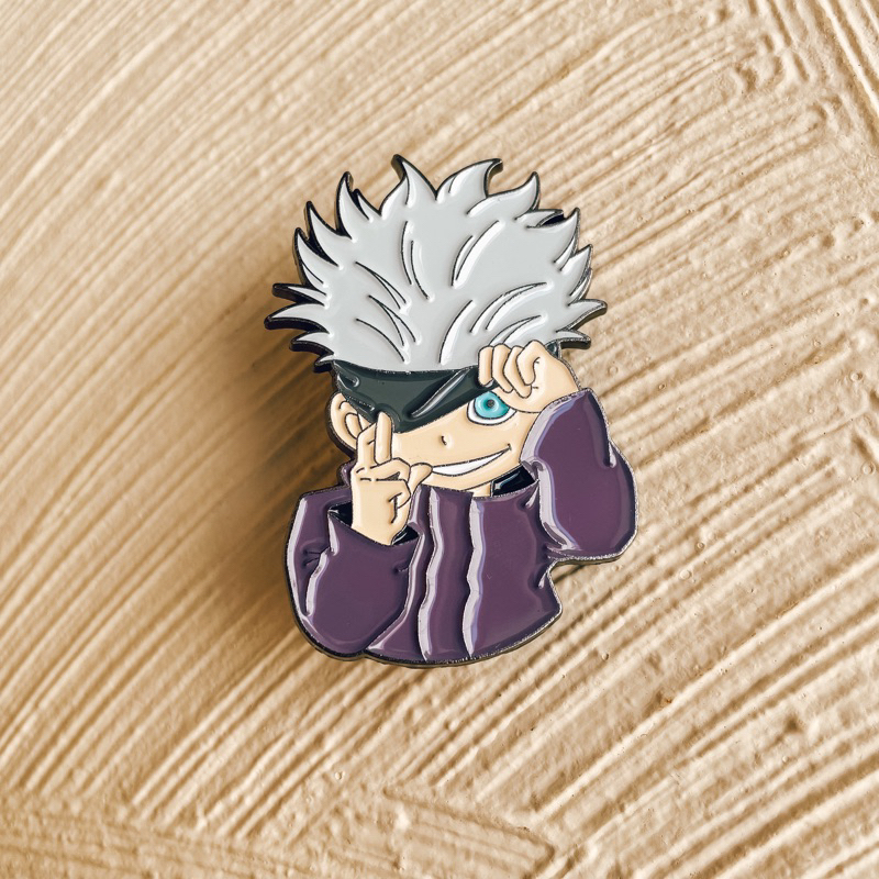 Jual Pin/ Bros Anime | Gojo Jujutsu Kaisen, Killua Hisoka Gon Hunter x ...
