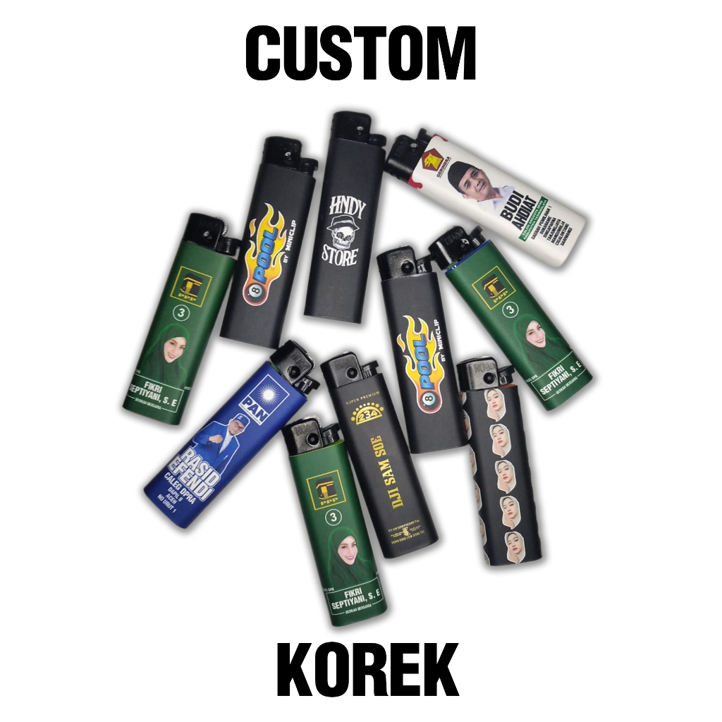Jual CUSTOM KOREK MIRIP CRICKET/ CETAK STIKER / BRAND / PARTAI ...