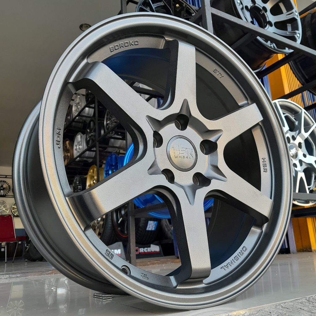 Jual Velg mobil r18 baut 5 palang 6 grey buat crv, santa fe, odyssey ...