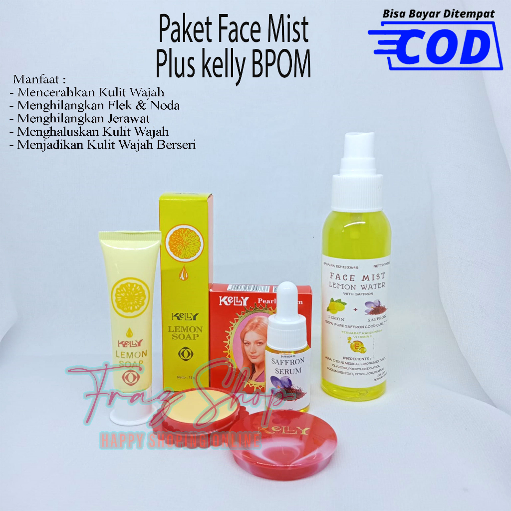 Jual HEMAT !! Paket 4in1 Kelly Kosmetik / Paket Kelly 4in1 ( Cream ...