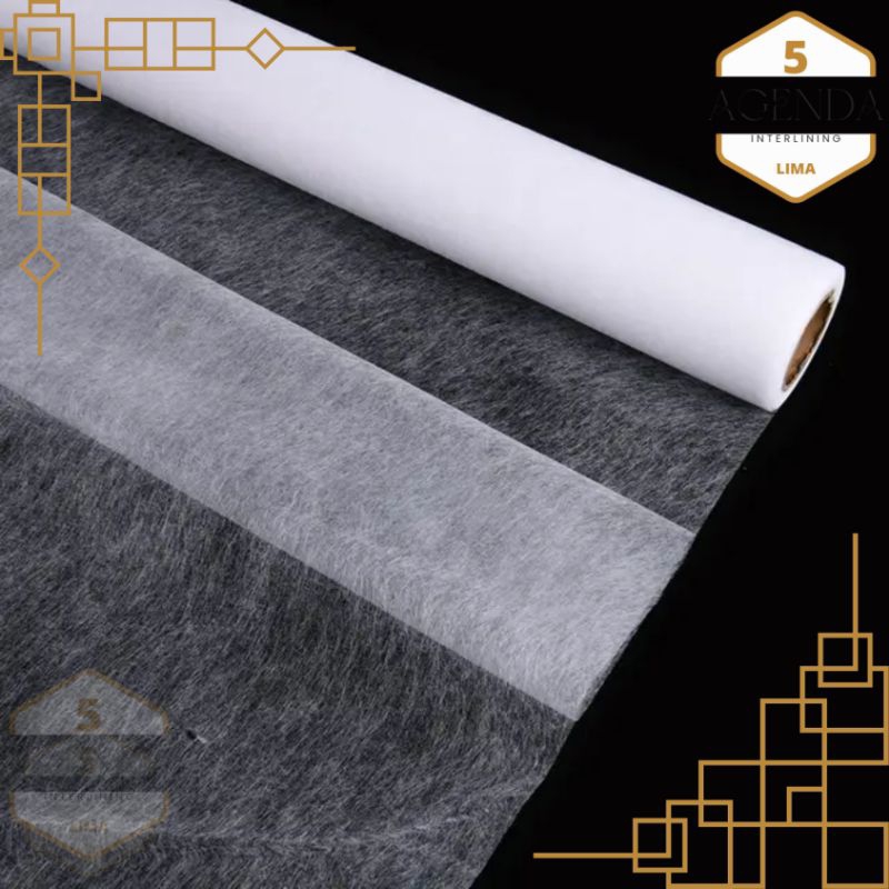 Jual Perekat Kain Textile Lem 2 Sisi Roll 50 Yard Lebar 114 CM | Shopee ...