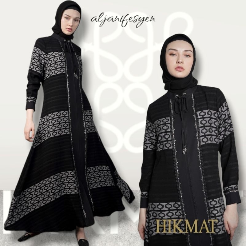 Jual Abaya Hikmat Fashion Original A3387 | Shopee Indonesia