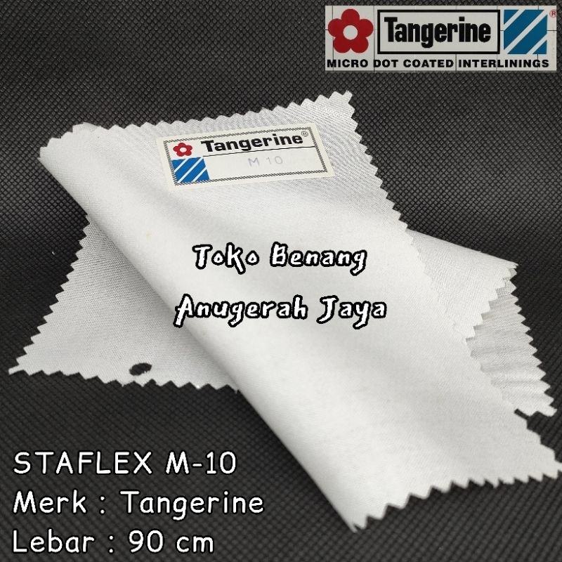 Jual Kain Keras Staflex M 10 Tangerine (Tipis) | Shopee Indonesia