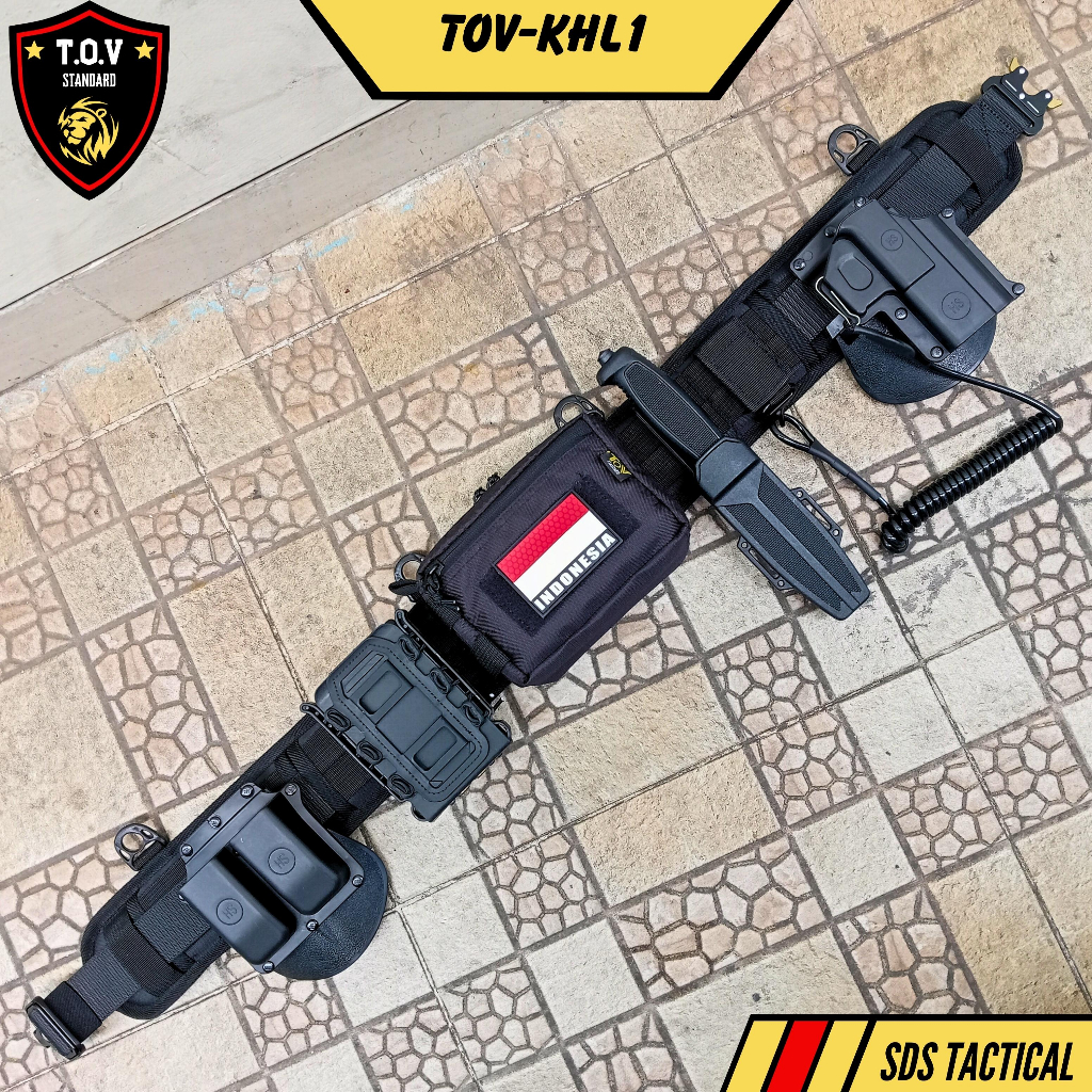 Jual Kopel Set Tactical TOV Standard tipe KHL-1 Lengkap | Shopee Indonesia