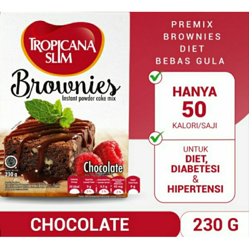 Jual tropicana slim cake mix brownies | Shopee Indonesia