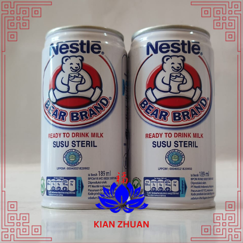 Jual Nestle Bear Brand Milk 189ml Susu Beruang | Shopee Indonesia
