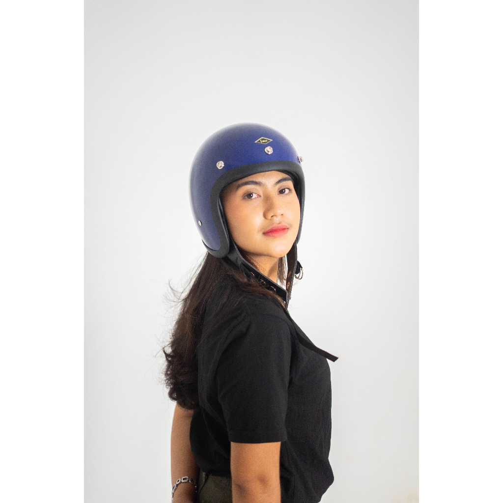 Jual Helm Slim Head tx500 Lazz Classic Klasik Original | Shopee Indonesia