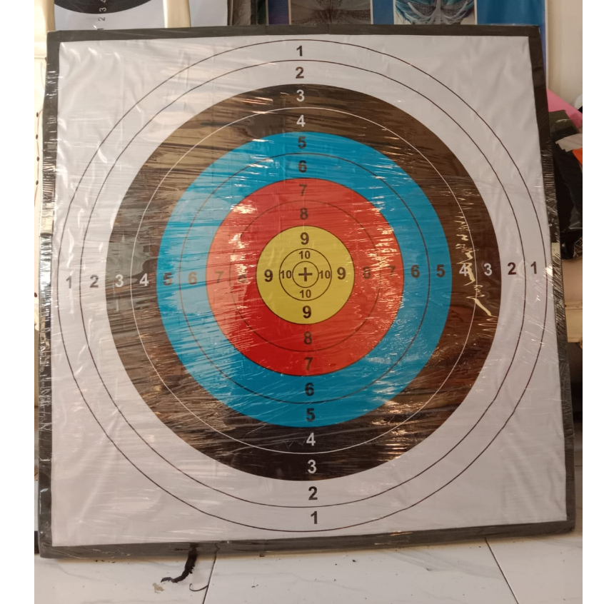 Jual SASARAN PANAH 80x80x2cm BANTALAN FACE TARGET MURAH SASARAN KARET ...