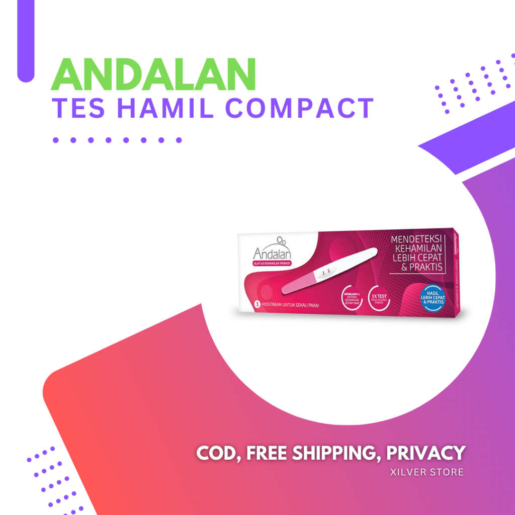 Jual Tes Hamil Andalan Compact Testpack Kehamilan HCG | Shopee Indonesia