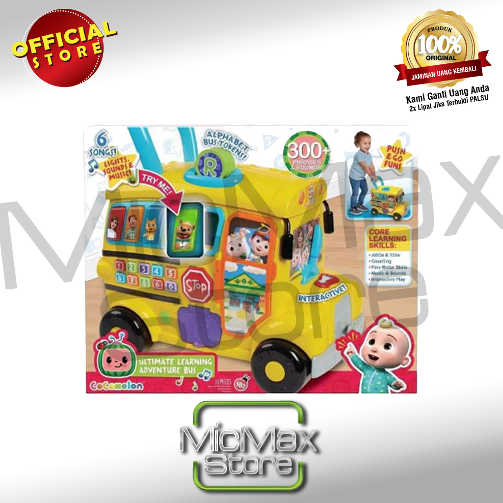 Jual CoComelon Ultimate Learning Adventure Bus 96144 | Shopee Indonesia