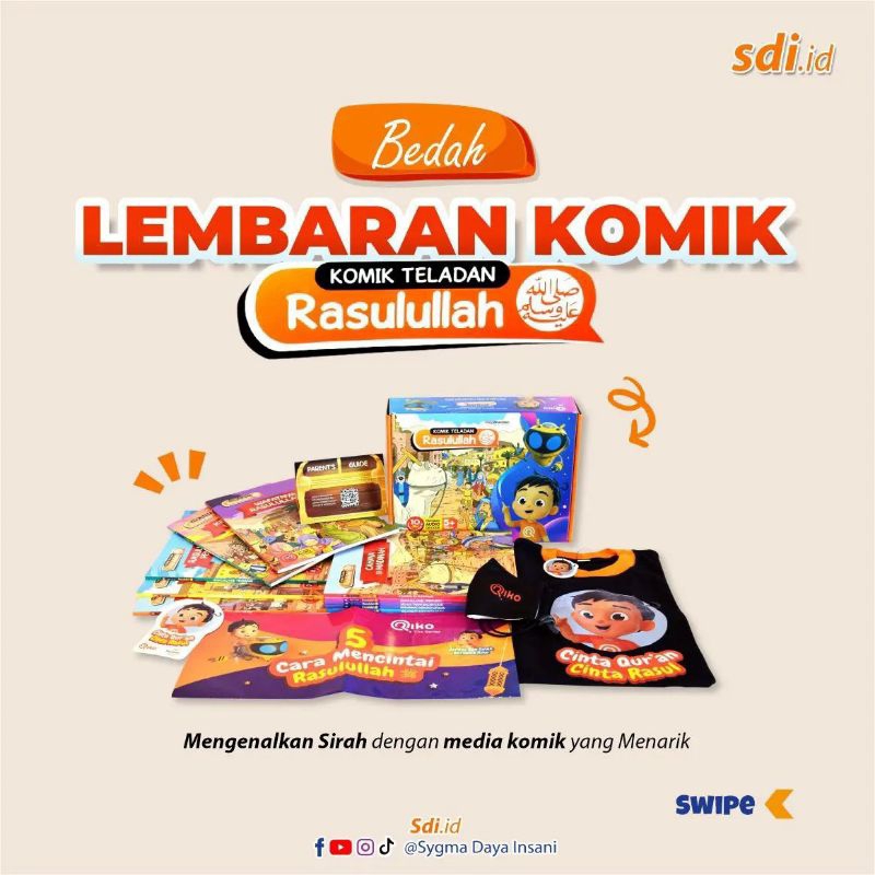 Jual KOMIK TELADAN RASULULLAH ( STARS ) | Shopee Indonesia