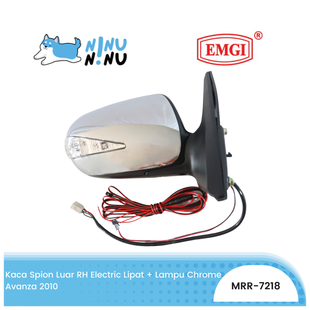 Jual Kaca Spion Luar Electric Lipat With Lampu Chrome Toyota Avanza ...