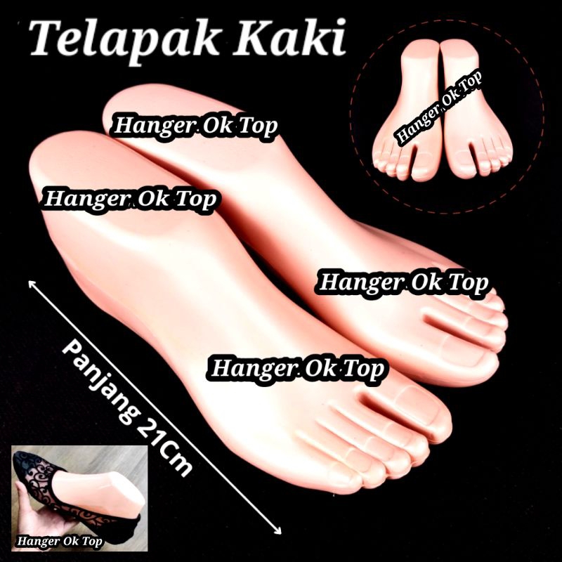 Jual Manekin Telapak Kaki Display Sandal sepatu Wanita/Patung telapak ...