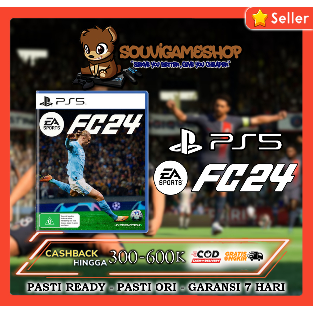 Jual PASTI MURAH! PS5 PS 5 EA FC24 / FC 24 / EA FC 24 / FOOTBALL | Shopee Indonesia